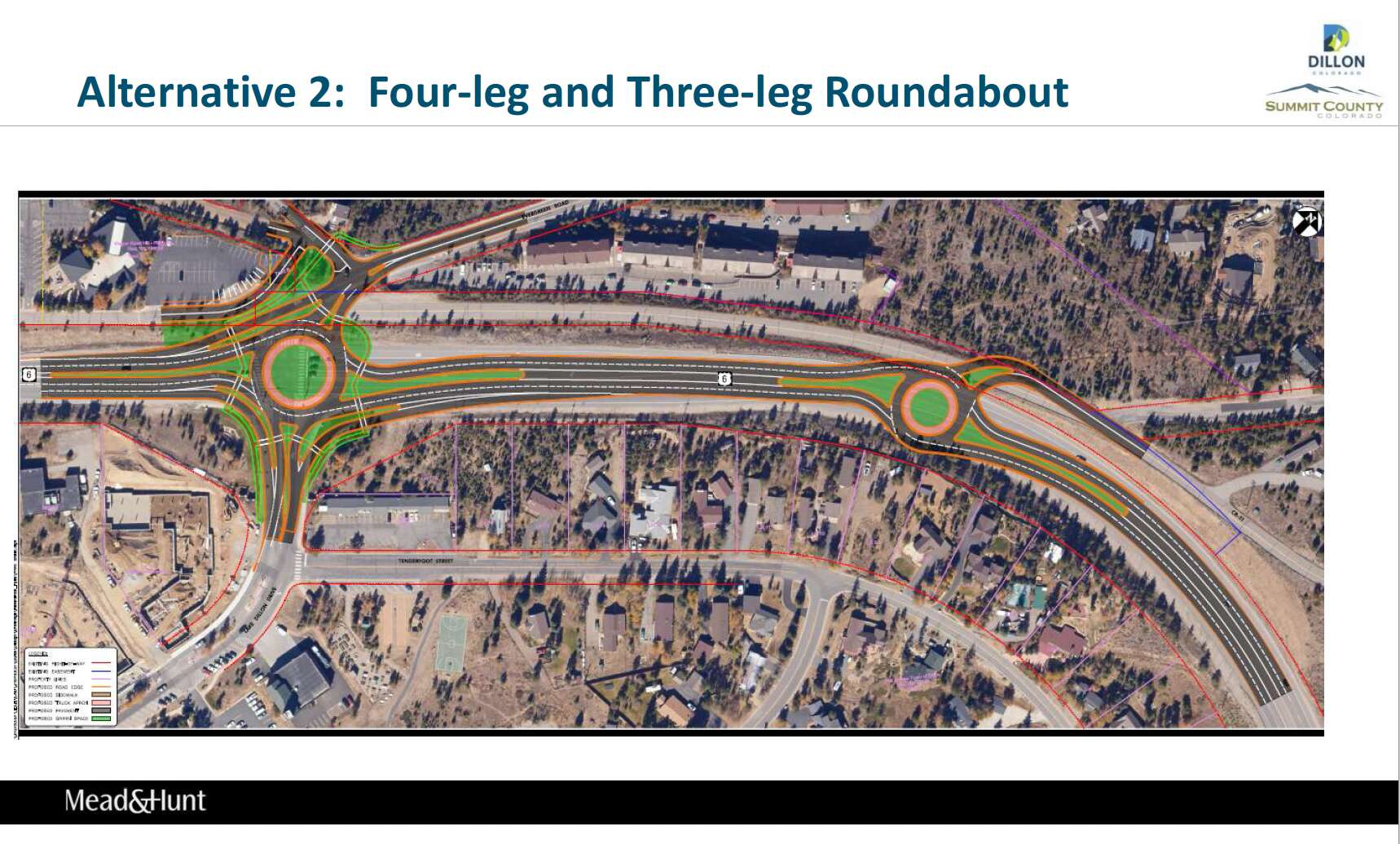 Summit County presented with 4 roundabout options for US Highway 6 and ...
